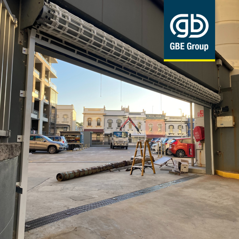 Gate Roller Grill Installation